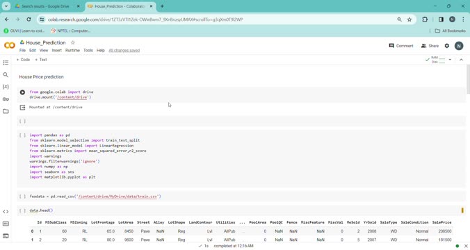 #prodigyinfotech #machinelearning #task1 | NITHYASRI K C #prodigyinfotech #machinelearning #task1 | NITHYASRI K C