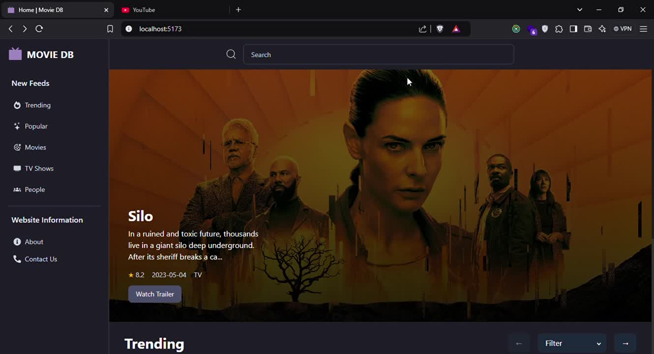 Lakshya Kumar on LinkedIn: #reactjs #tmdbapi #webdevelopment #movies # ... Lakshya Kumar on LinkedIn: #reactjs #tmdbapi #webdevelopment #movies # ...