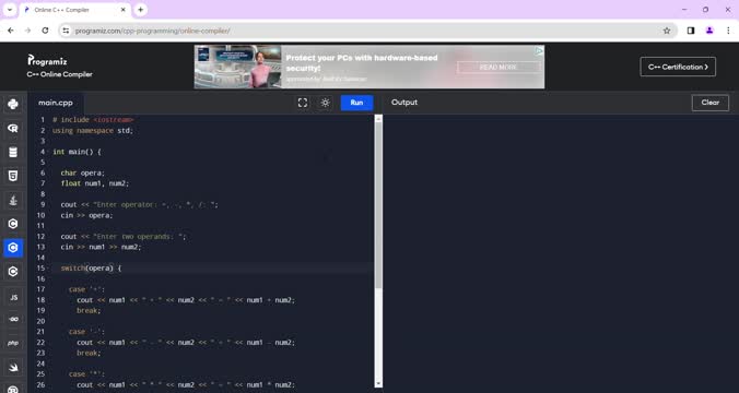 Siddhi Patil on LinkedIn: #task1 #intern #intern #c #programming # ... Siddhi Patil on LinkedIn: #task1 #intern #intern #c #programming # ...