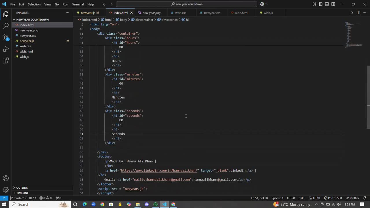Hamna Ali Khan on LinkedIn: #html #css #javascript #webdevelopment # ... Hamna Ali Khan on LinkedIn: #html #css #javascript #webdevelopment # ...