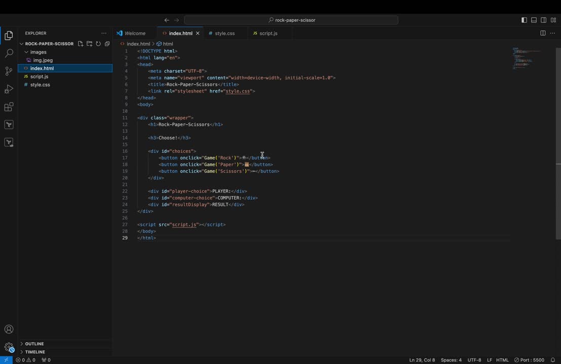 Manasi B S on LinkedIn: #webdevelopment #javascript #html #css #coding Manasi B S on LinkedIn: #webdevelopment #javascript #html #css #coding