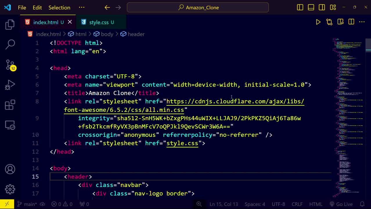 #html #css #frontenddevelopment #webdevelopment #amazonclone ... #html #css #frontenddevelopment #webdevelopment #amazonclone ...