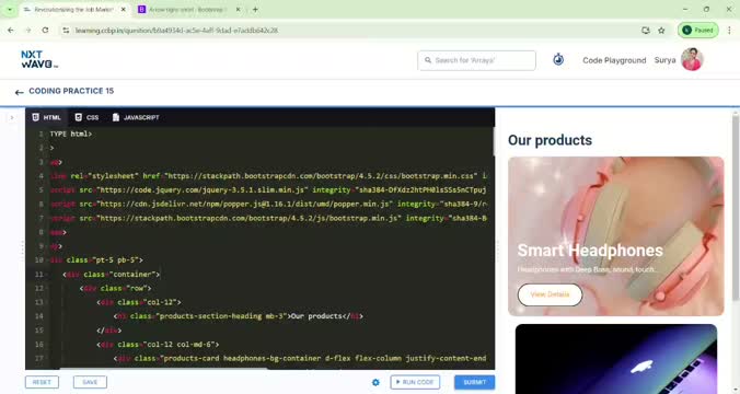 kasireddy surya on LinkedIn: #day9 #html #css #bootstrap #30daysofcode ... kasireddy surya on LinkedIn: #day9 #html #css #bootstrap #30daysofcode ...