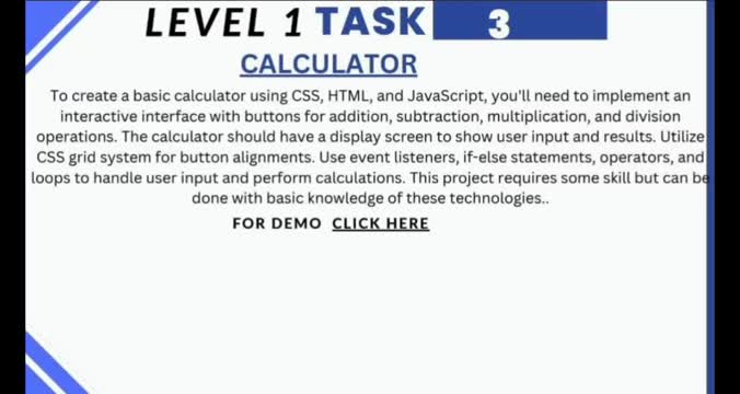 Converted Task 1: Calculator with HTML, CSS, JavaScript | Swetha S ... Converted Task 1: Calculator with HTML, CSS, JavaScript | Swetha S ...