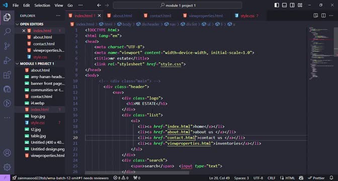 Zain Masood on LinkedIn: #html #css #bootstrap #javascript Zain Masood on LinkedIn: #html #css #bootstrap #javascript