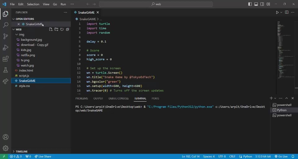 Arpit Ghorpade on LinkedIn: #python Arpit Ghorpade on LinkedIn: #python