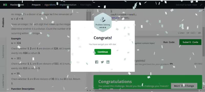 Abhishek Singh on LinkedIn: #hackerrank #happycoding #dsacoding Abhishek Singh on LinkedIn: #hackerrank #happycoding #dsacoding