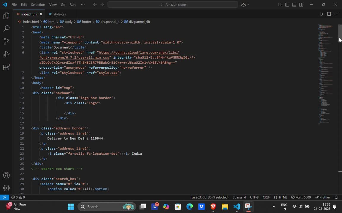 #webdevelopment #html #css #frontend #amazonclone #100daysofcode ... #webdevelopment #html #css #frontend #amazonclone #100daysofcode ...
