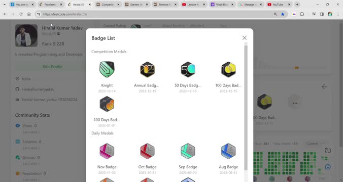 Hiralal Kumar Yadav on LinkedIn: #leetcode #codingchallenge Hiralal Kumar Yadav on LinkedIn: #leetcode #codingchallenge