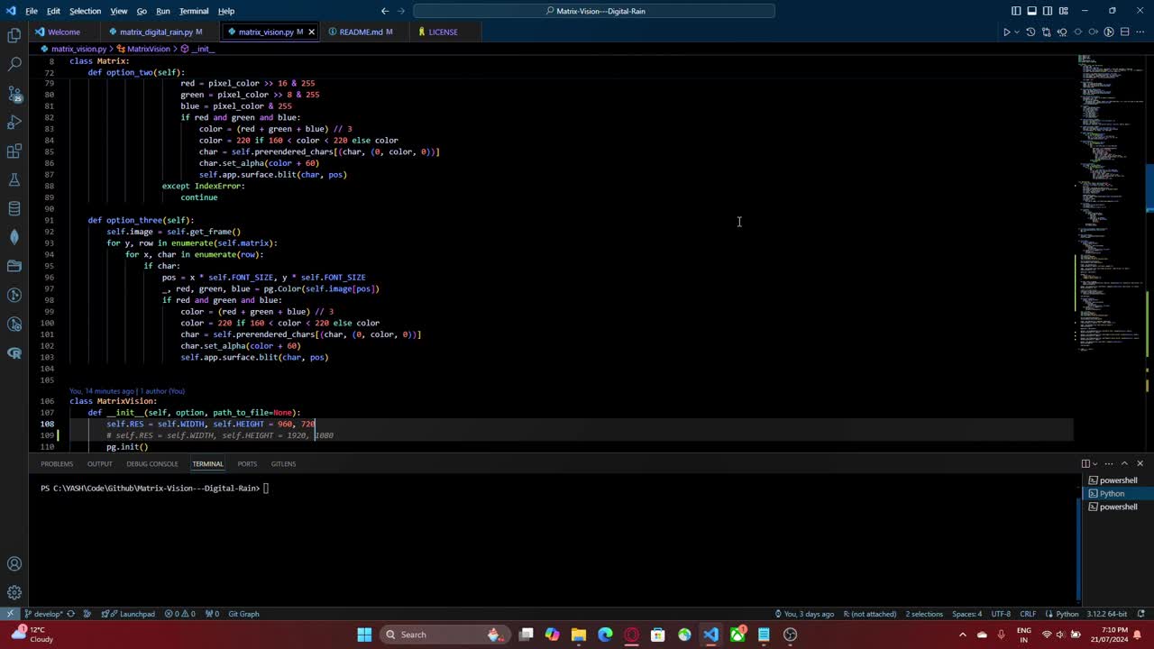 Yashwanth Kumar Kurakula on LinkedIn: #python #pygame #numpy #matrix Yashwanth Kumar Kurakula on LinkedIn: #python #pygame #numpy #matrix