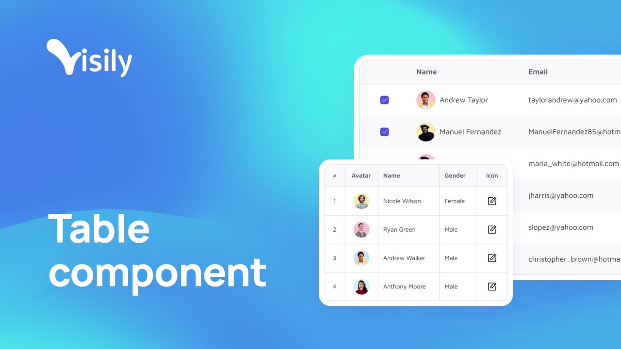 Steph Nguyen on LinkedIn: Visily - Smart Table Component Steph Nguyen on LinkedIn: Visily - Smart Table Component