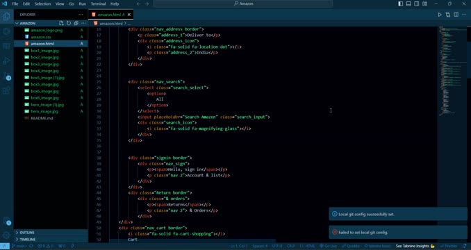 Swapnajit Sahoo on LinkedIn: #webdevelopment #amazonclone #html #css Swapnajit Sahoo on LinkedIn: #webdevelopment #amazonclone #html #css