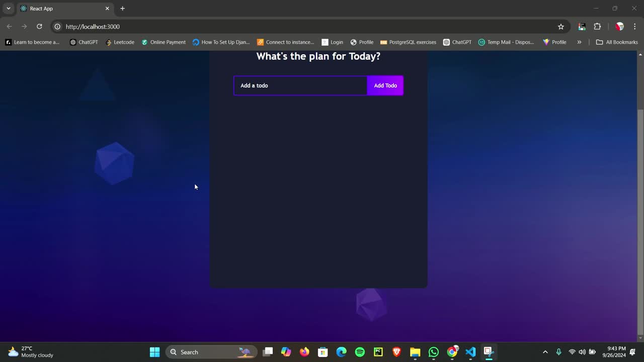 Ismath Rm on LinkedIn: š Excited to unveil my project: a dynamic To-Do ... Ismath Rm on LinkedIn: š Excited to unveil my project: a dynamic To-Do ...