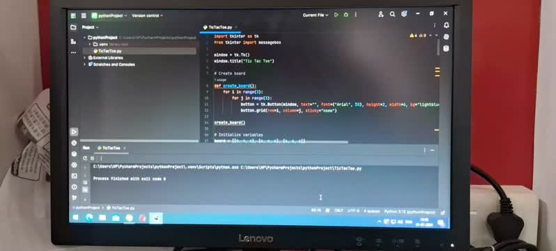 Faizi Razan on LinkedIn: #pythonprogramming #tictactoe #internship Faizi Razan on LinkedIn: #pythonprogramming #tictactoe #internship