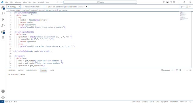 Likithasai Peddinti on LinkedIn: #codsoft #internship #pythonprogramming Likithasai Peddinti on LinkedIn: #codsoft #internship #pythonprogramming