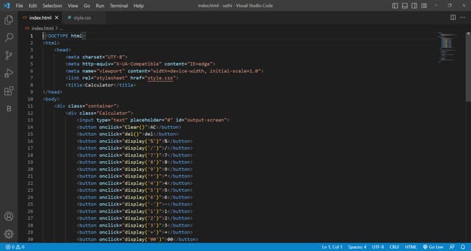 Sathish Kumar on LinkedIn: #oasisinfobyte #intern #programmer # ... Sathish Kumar on LinkedIn: #oasisinfobyte #intern #programmer # ...