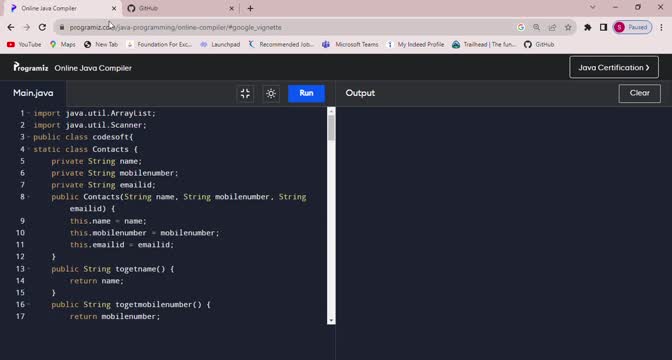 Sriya Reddy on LinkedIn: #java #internship #codsoft Sriya Reddy on LinkedIn: #java #internship #codsoft