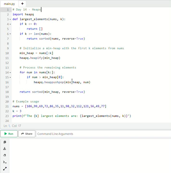 Vignesh M on LinkedIn: #codingchallenge #heap #algorithmdesign # ... Vignesh M on LinkedIn: #codingchallenge #heap #algorithmdesign # ...