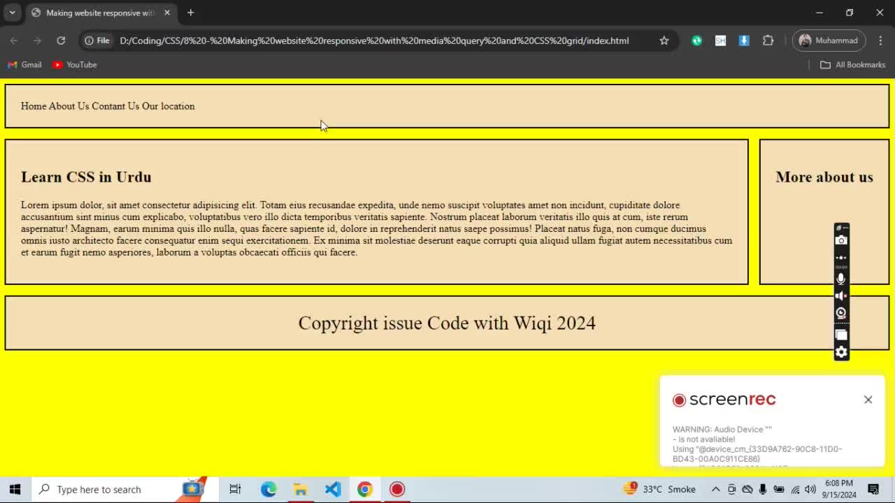 Muhammad Waqas on LinkedIn: #html #css #webdesigning # ... Muhammad Waqas on LinkedIn: #html #css #webdesigning # ...