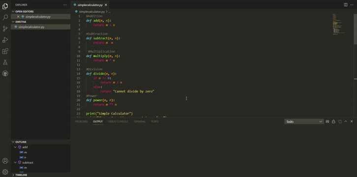 #codsoft #internship #pythonprogramming | Ediga Swetha #codsoft #internship #pythonprogramming | Ediga Swetha