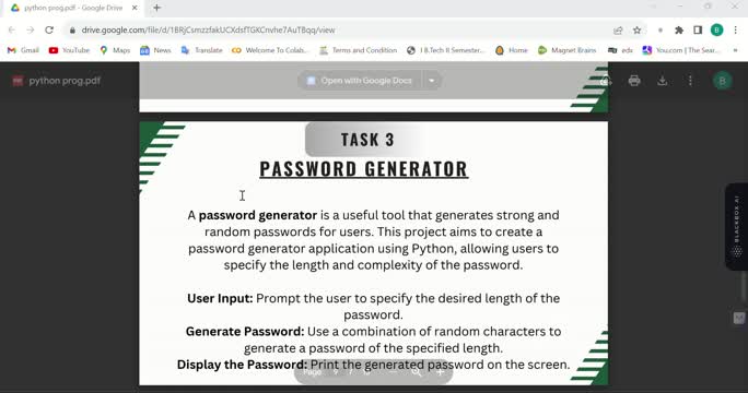 Bonala Rajesh on LinkedIn: #intern #codesoft #python Bonala Rajesh on LinkedIn: #intern #codesoft #python