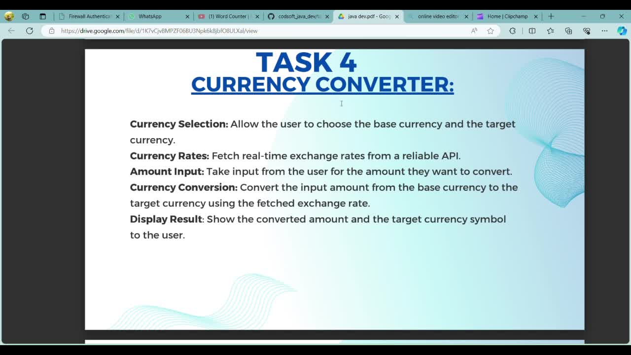 CodSoft task: Currency Converter | Shraddha Mahajan posted on the topic ... CodSoft task: Currency Converter | Shraddha Mahajan posted on the topic ...