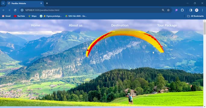 Developed parallax effect website! | Rahul Barhate posted on the topic ... Developed parallax effect website! | Rahul Barhate posted on the topic ...