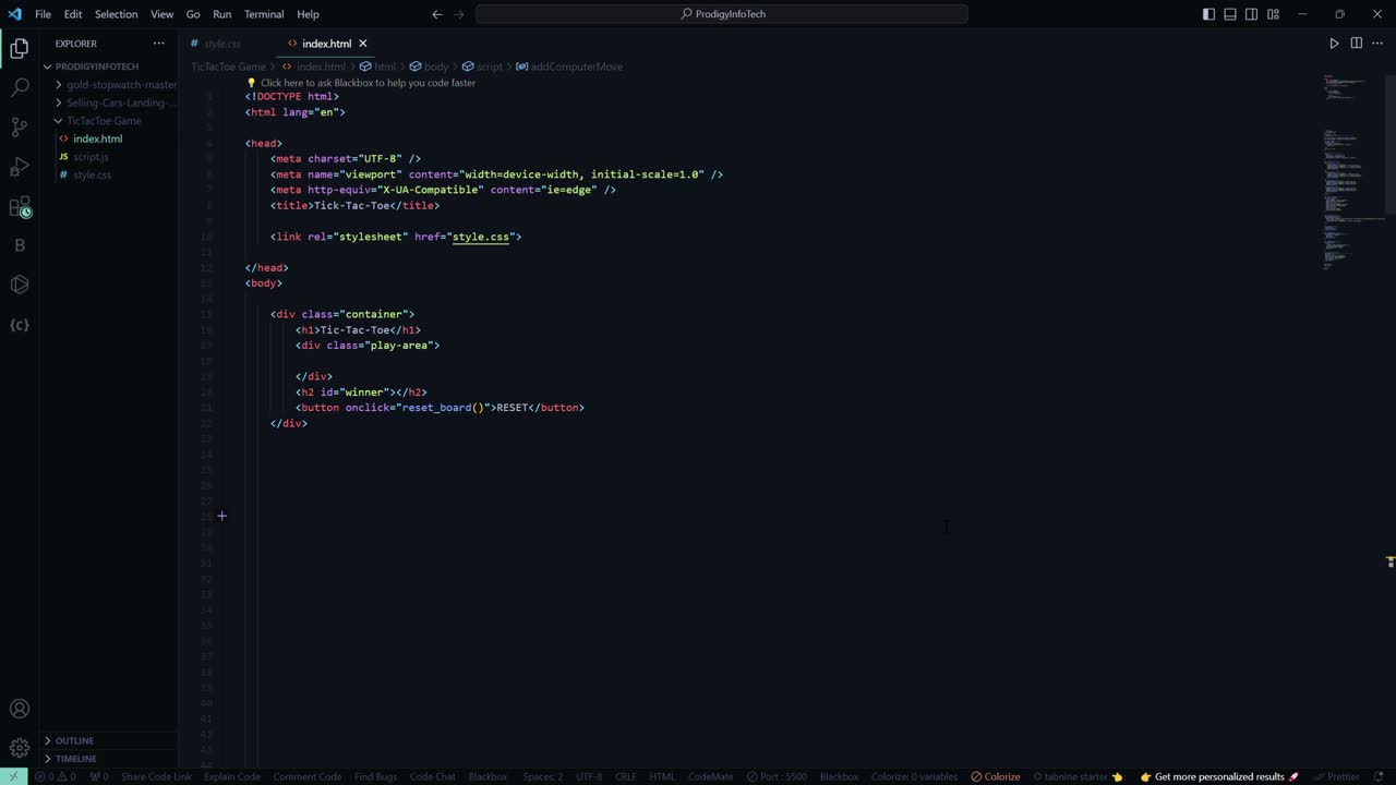 Naman Khandelwal on LinkedIn: #webdevelopment #tictactoe #html #css # ... Naman Khandelwal on LinkedIn: #webdevelopment #tictactoe #html #css # ...