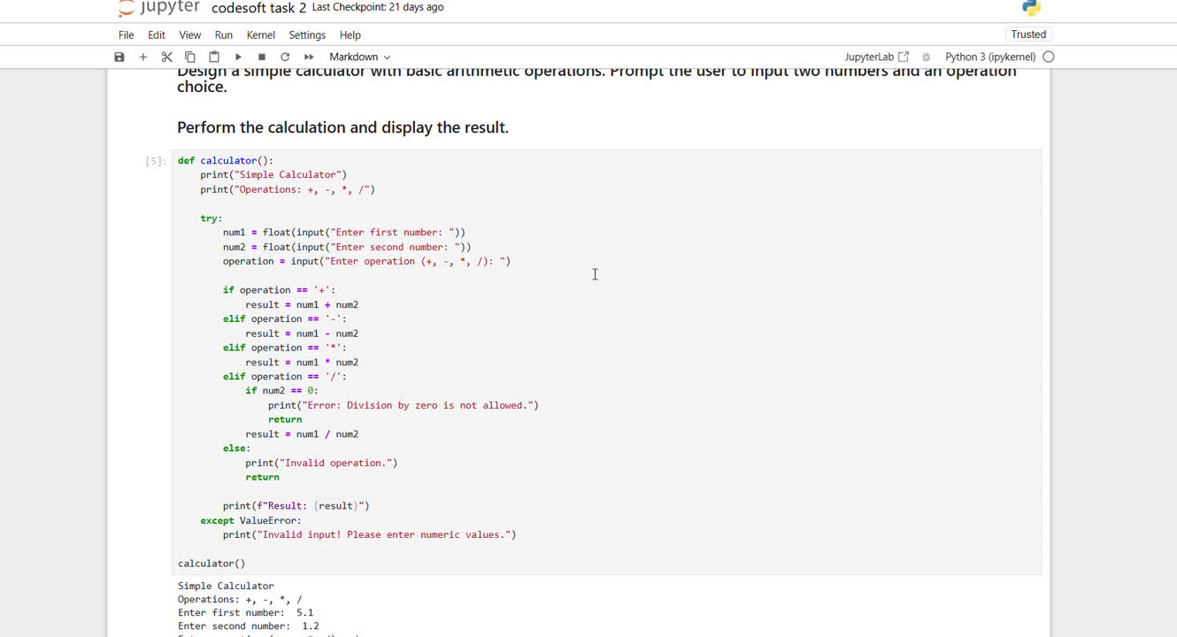 MD MEHARAJ on LinkedIn: #python #calculator #coding #pythonprojects # ... MD MEHARAJ on LinkedIn: #python #calculator #coding #pythonprojects # ...