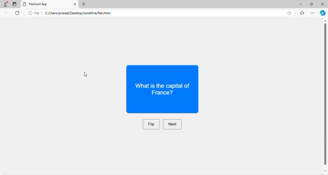 Sunethra R on LinkedIn: #webdevelopment #javascript #flashcardapp #html ... Sunethra R on LinkedIn: #webdevelopment #javascript #flashcardapp #html ...