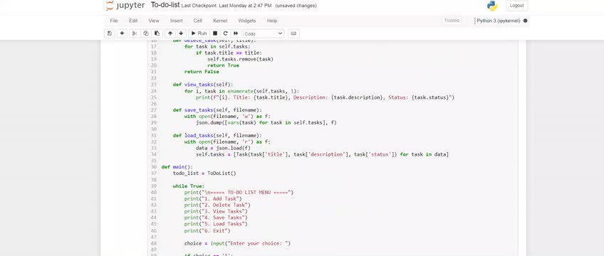 #infoaidtech #python #programming #todolist #json… | Muhammad Mustafa #infoaidtech #python #programming #todolist #json… | Muhammad Mustafa
