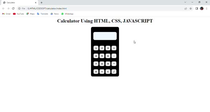SARATH SOWJIK V on LinkedIn: A simple calculator using Html, css and ... SARATH SOWJIK V on LinkedIn: A simple calculator using Html, css and ...