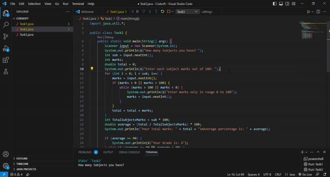 Completed CodSoft internship as a java intern | Mehak Afzal posted on ... Completed CodSoft internship as a java intern | Mehak Afzal posted on ...