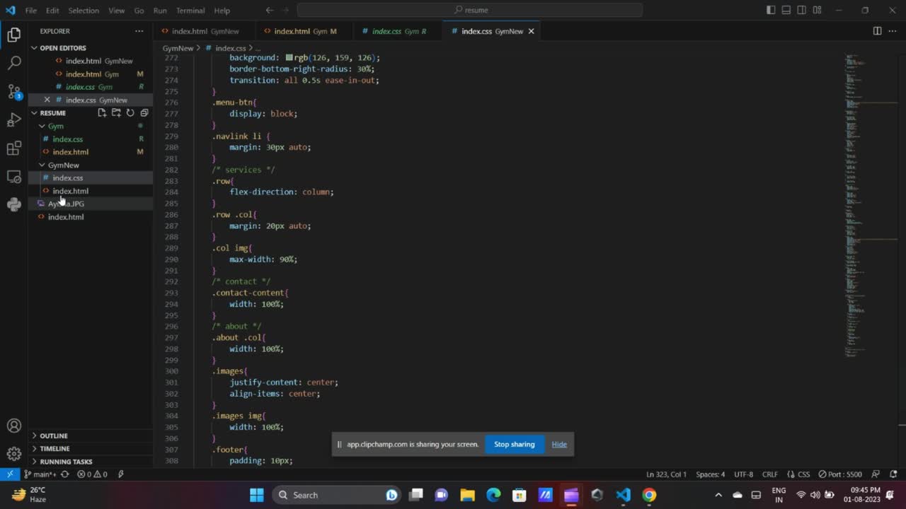 Ayisha Y S on LinkedIn: #internship #webdevelopment #html #css #gymwebsite Ayisha Y S on LinkedIn: #internship #webdevelopment #html #css #gymwebsite