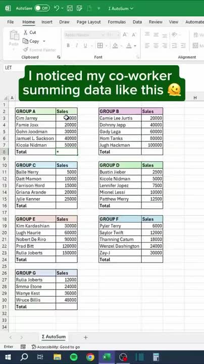 Mohan Nayak on LinkedIn: #autosum #excel #column #select #sum #range # ... Mohan Nayak on LinkedIn: #autosum #excel #column #select #sum #range # ...