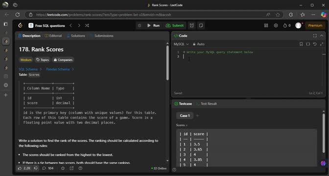 Vishal Keshri on LinkedIn: #sql #leetcode #dataanalytics # ... Vishal Keshri on LinkedIn: #sql #leetcode #dataanalytics # ...
