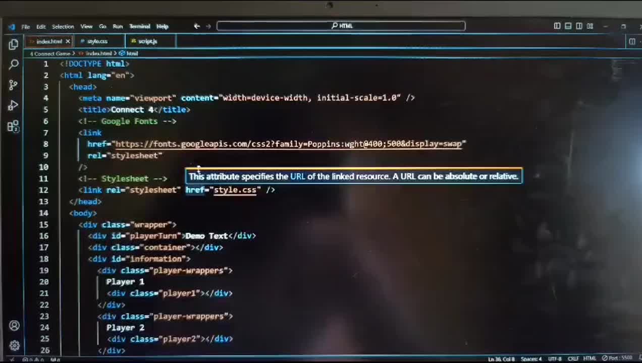 Sangita Pradhan on LinkedIn: #internpe #html #connect4game Sangita Pradhan on LinkedIn: #internpe #html #connect4game