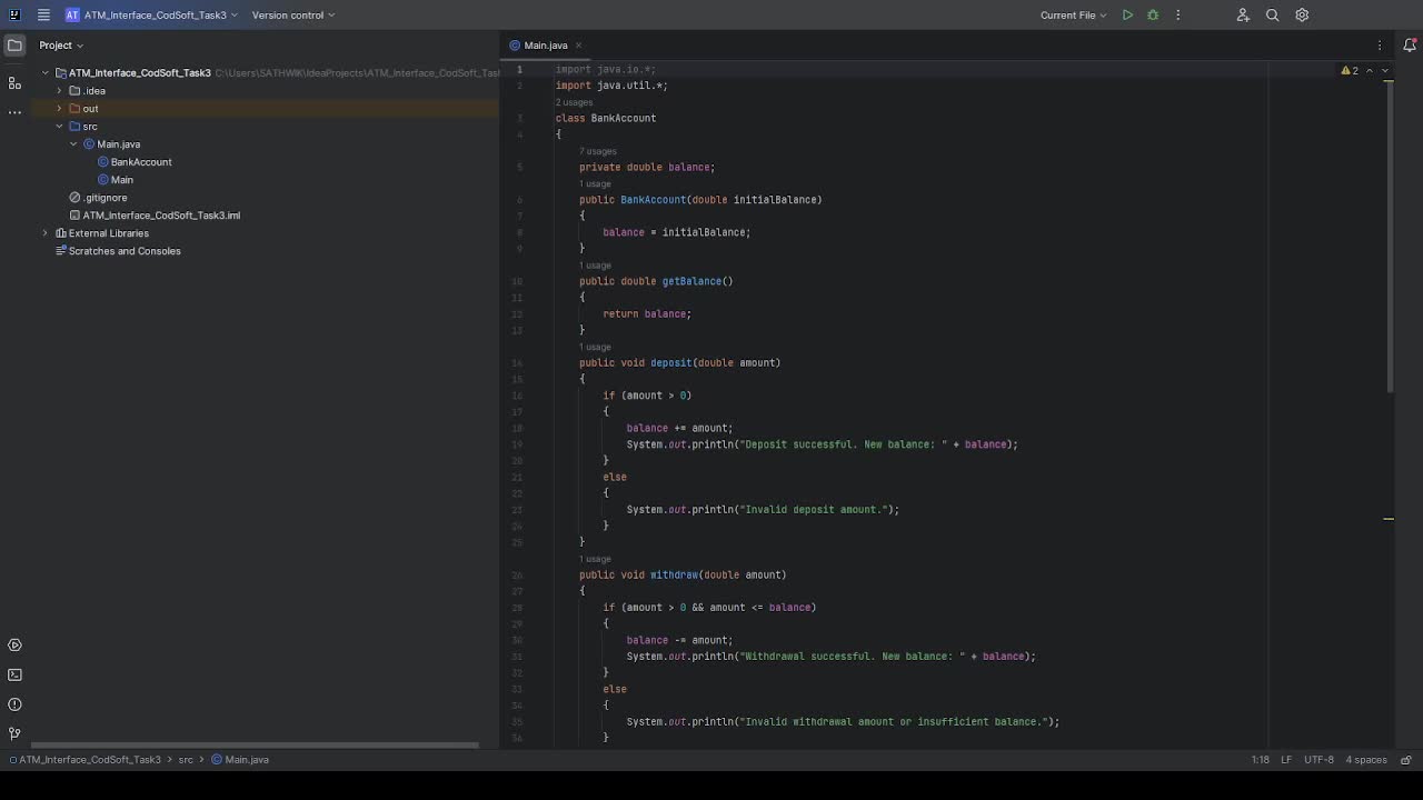 SATHWIK VATTIKUTI on LinkedIn: #codsoft #codsoftinternship SATHWIK VATTIKUTI on LinkedIn: #codsoft #codsoftinternship