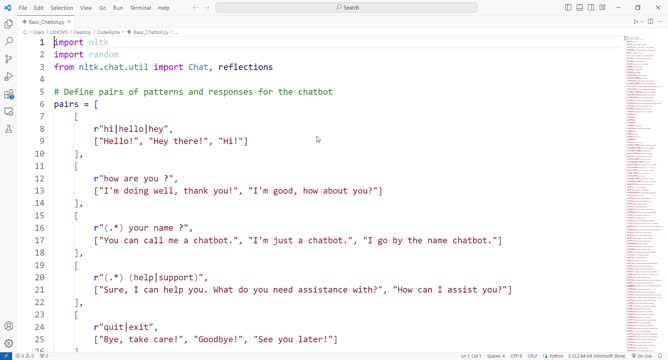 VANDANA APPIREDDIGARI on LinkedIn: #connections #python #nltk #chatbot ... VANDANA APPIREDDIGARI on LinkedIn: #connections #python #nltk #chatbot ...