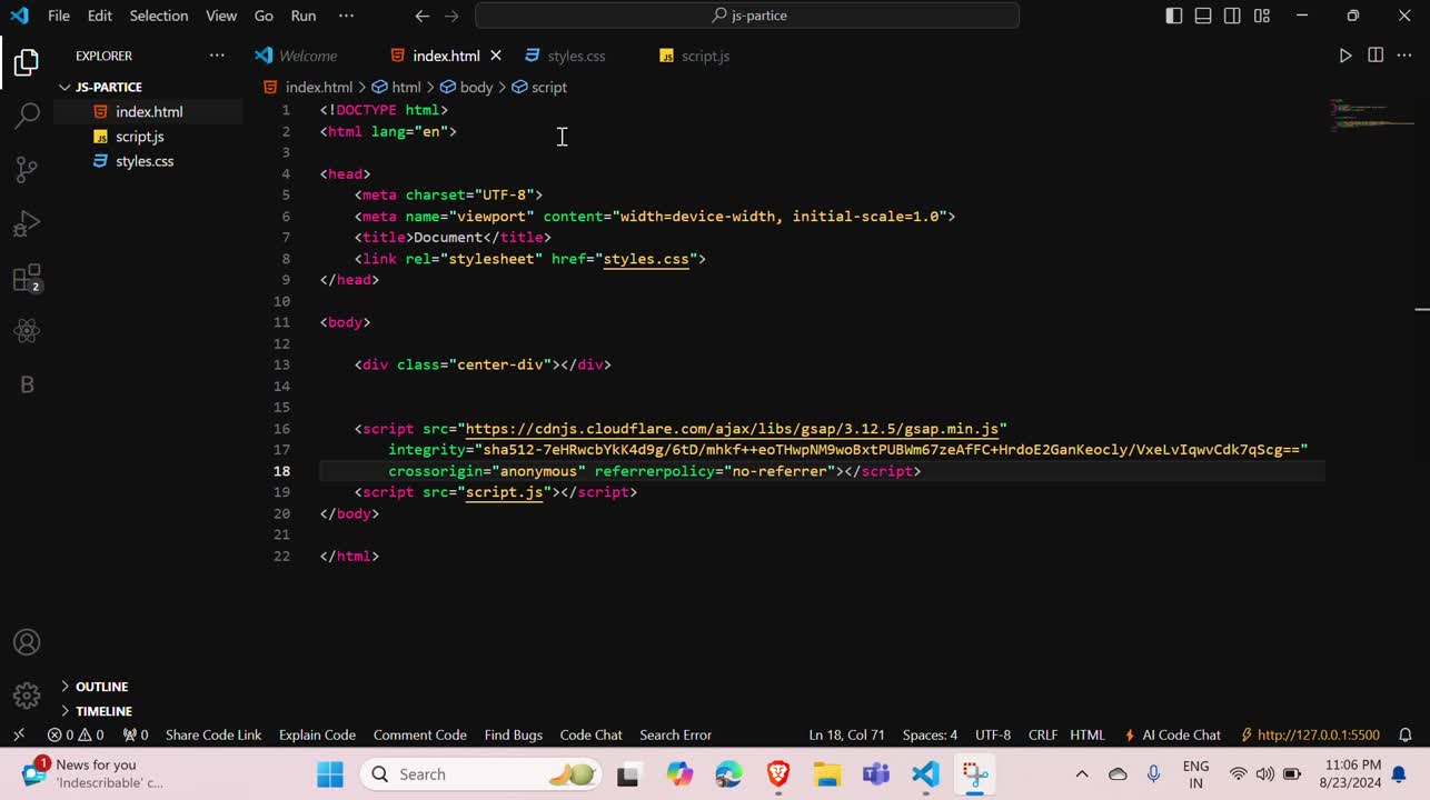 Joni Halder on LinkedIn: #javascript #gsap #webdevelopment #frontend # ... Joni Halder on LinkedIn: #javascript #gsap #webdevelopment #frontend # ...
