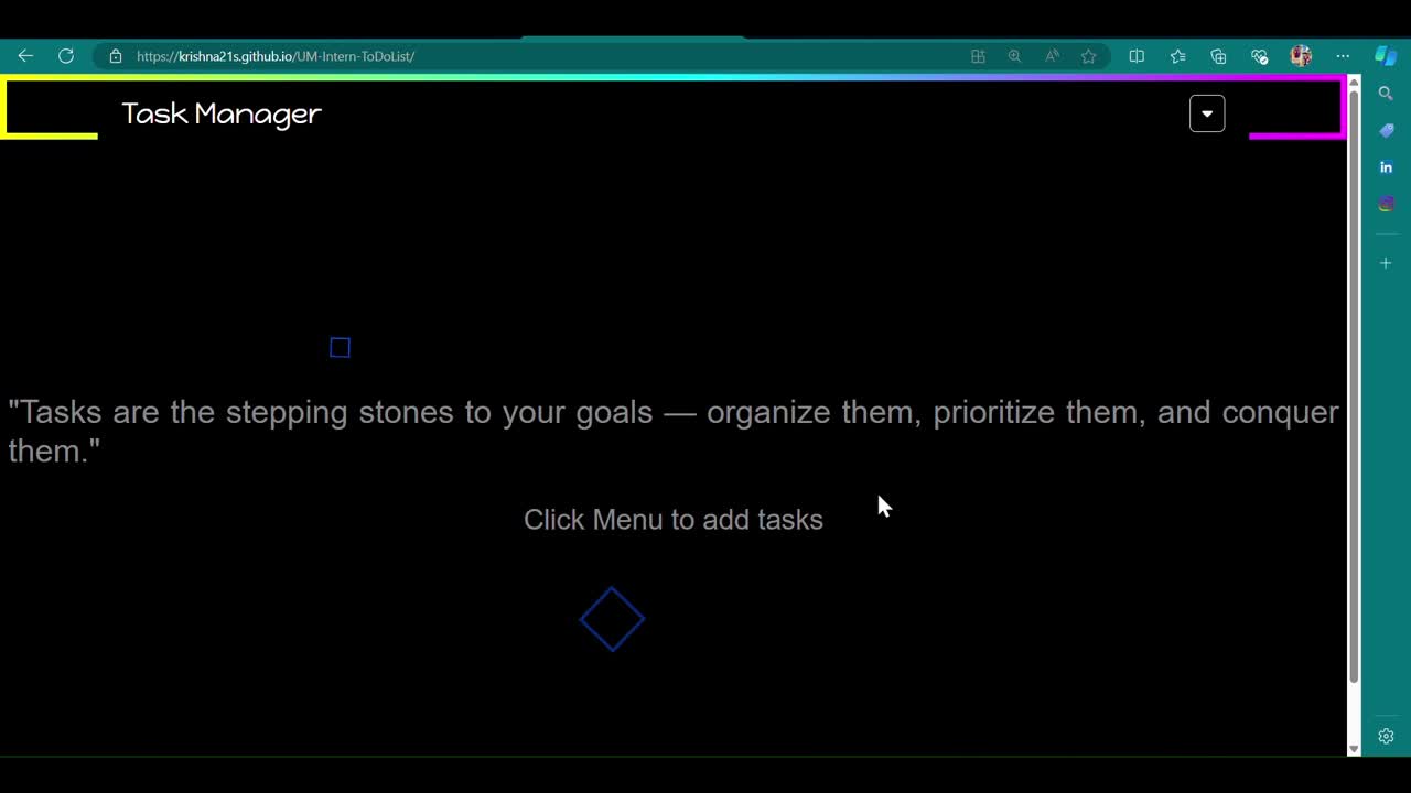 Venkata Krishna Meka on LinkedIn: #reactjs #webdevelopment #taskmanager ... Venkata Krishna Meka on LinkedIn: #reactjs #webdevelopment #taskmanager ...