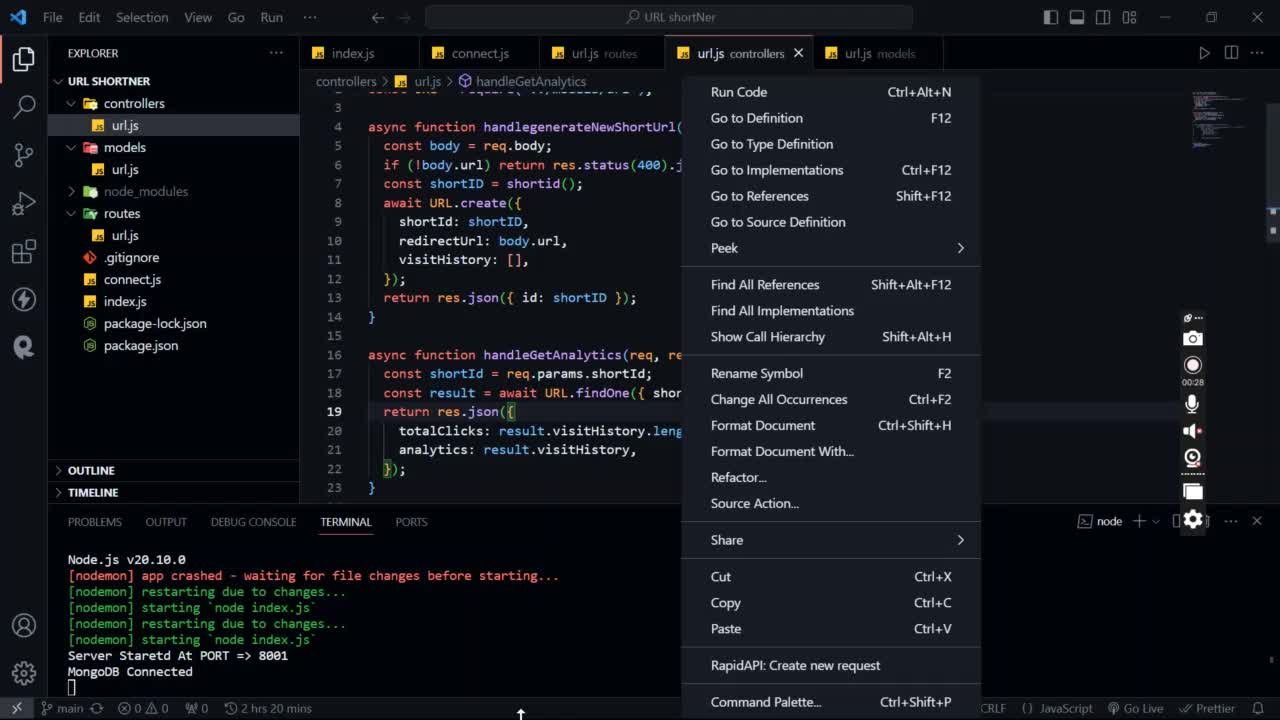 Atharv Dalal on LinkedIn: Node.js URL Shortener ExpressLink is a ... Atharv Dalal on LinkedIn: Node.js URL Shortener ExpressLink is a ...