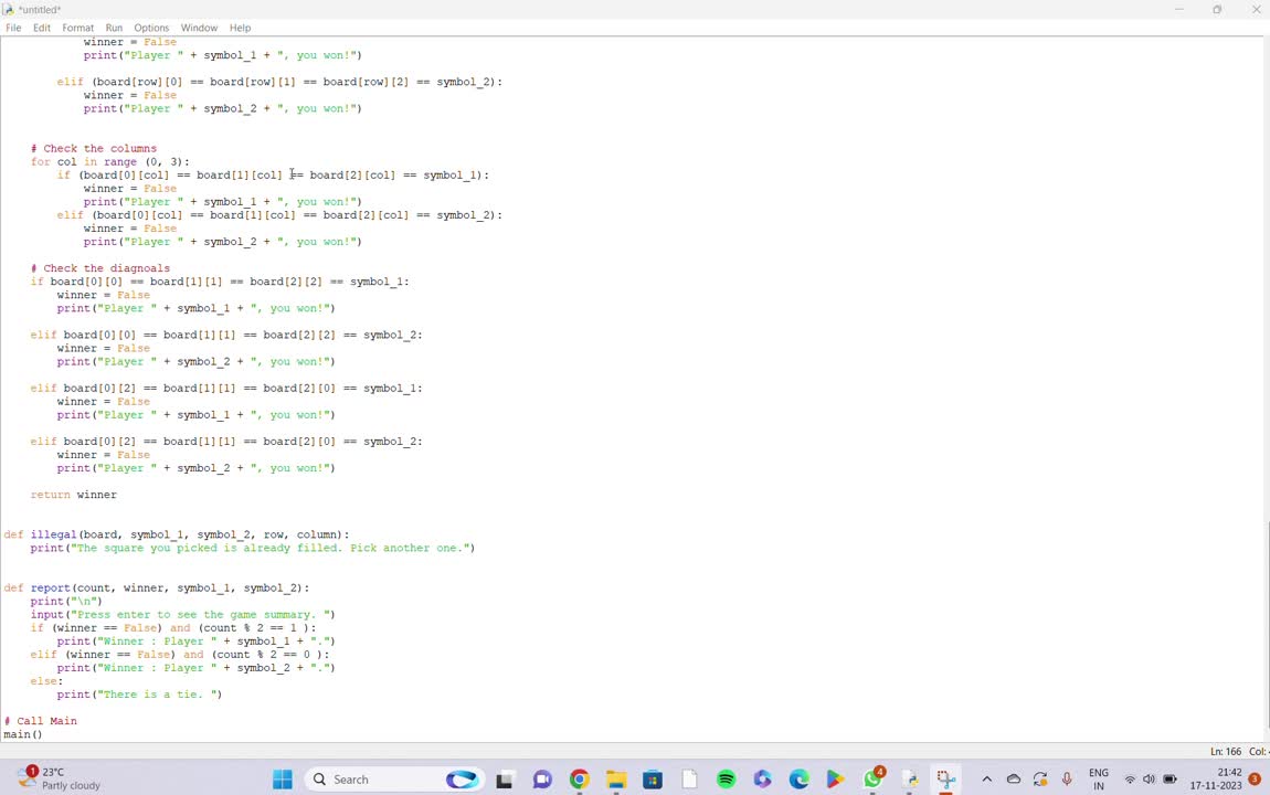 Divya Jyothi S on LinkedIn: InternPe Tic Tac Toe Game using python Divya Jyothi S on LinkedIn: InternPe Tic Tac Toe Game using python