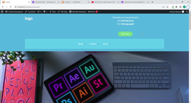 #wordpress #elementor #webdevelopment | Maryam Mohamed Auf #wordpress #elementor #webdevelopment | Maryam Mohamed Auf