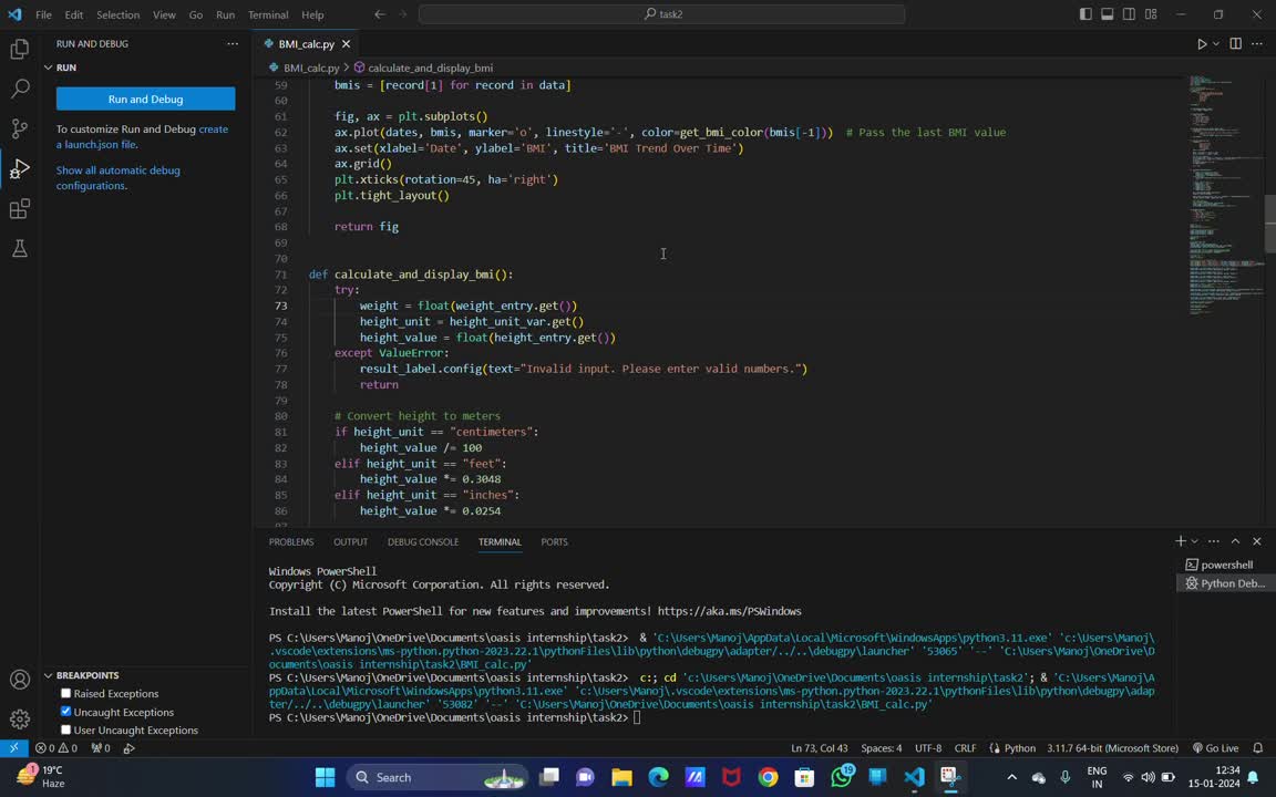 Manoj Kumar on LinkedIn: #oasisinfobyte #pythonprogramming # ... Manoj Kumar on LinkedIn: #oasisinfobyte #pythonprogramming # ...