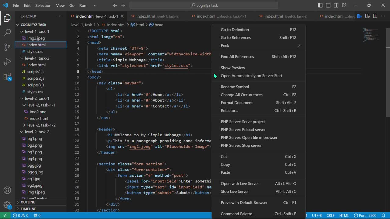 Puneet Katiyar on LinkedIn: #internship #frontenddevelopment #html #css ... Puneet Katiyar on LinkedIn: #internship #frontenddevelopment #html #css ...
