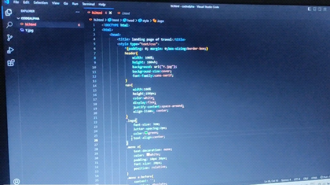 CHINTHAKINDI UDAYKIRAN on LinkedIn: #helloconnections #codealpha #task1 ... CHINTHAKINDI UDAYKIRAN on LinkedIn: #helloconnections #codealpha #task1 ...
