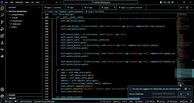 Priyanshu Shukla on LinkedIn: #python #codesoft #contactbook # ... Priyanshu Shukla on LinkedIn: #python #codesoft #contactbook # ...