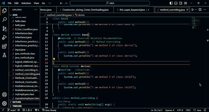 Harsh Kumar Singh on LinkedIn: #javadeveloper #javacode #methodoverride ... Harsh Kumar Singh on LinkedIn: #javadeveloper #javacode #methodoverride ...