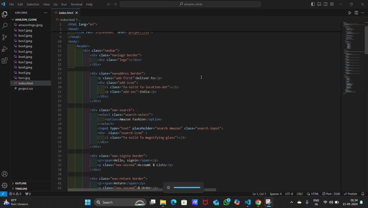 Prahallad Nayak on LinkedIn: #webdevelopment #html #css #amazonclone # ... Prahallad Nayak on LinkedIn: #webdevelopment #html #css #amazonclone # ...